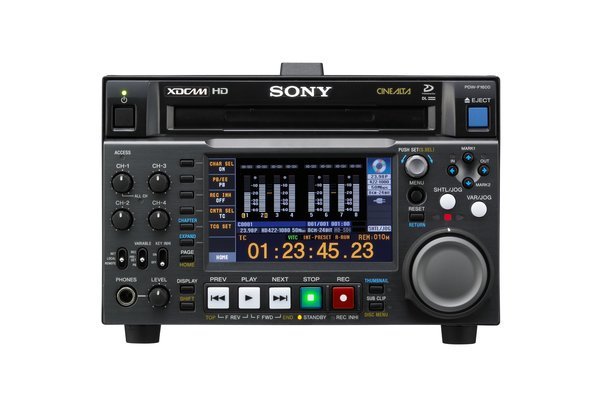 Sony PDW-F1600 XDCAM HD Deck - Deckhand Camera Rentals Rentals