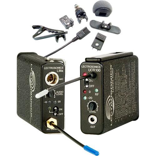Lectrosonics 100 Series - Wireless UHF Lavalier Mic System - Deckhand ...